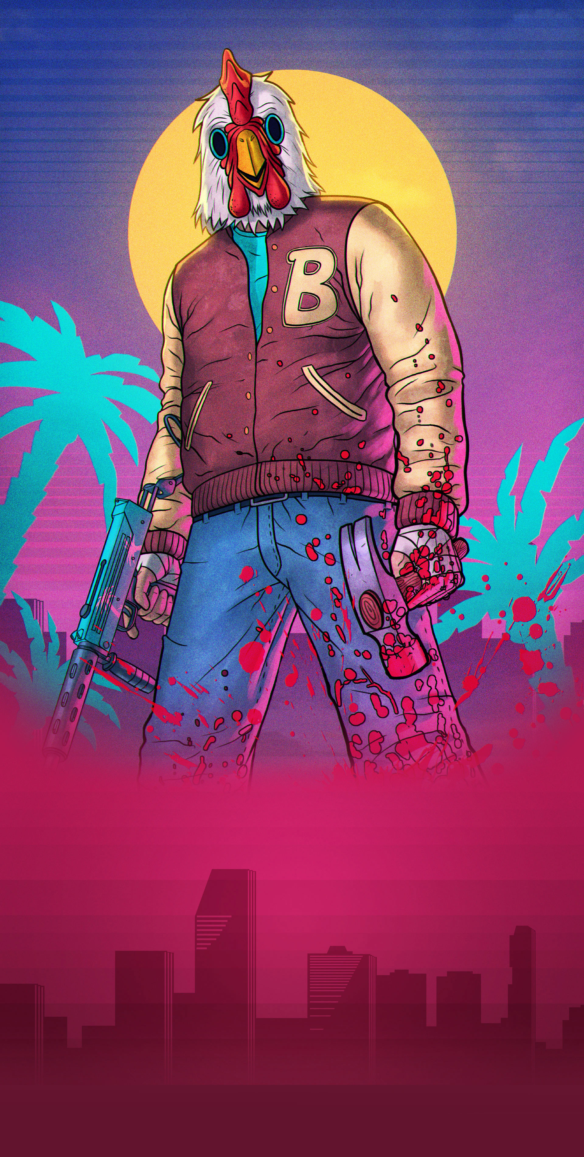 Jacket Hotline Miami Wallpapers 77 Images Jacket Hotline Miami Wallpapers 77 Images