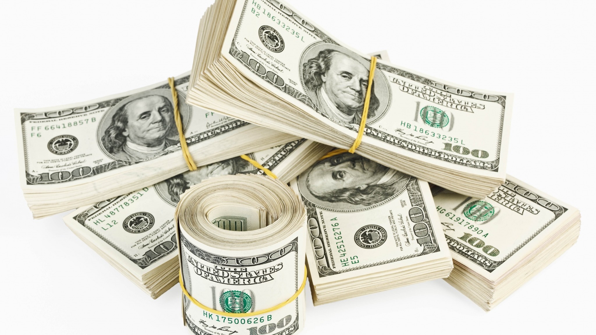 Stacks Of Money Wallpaper
