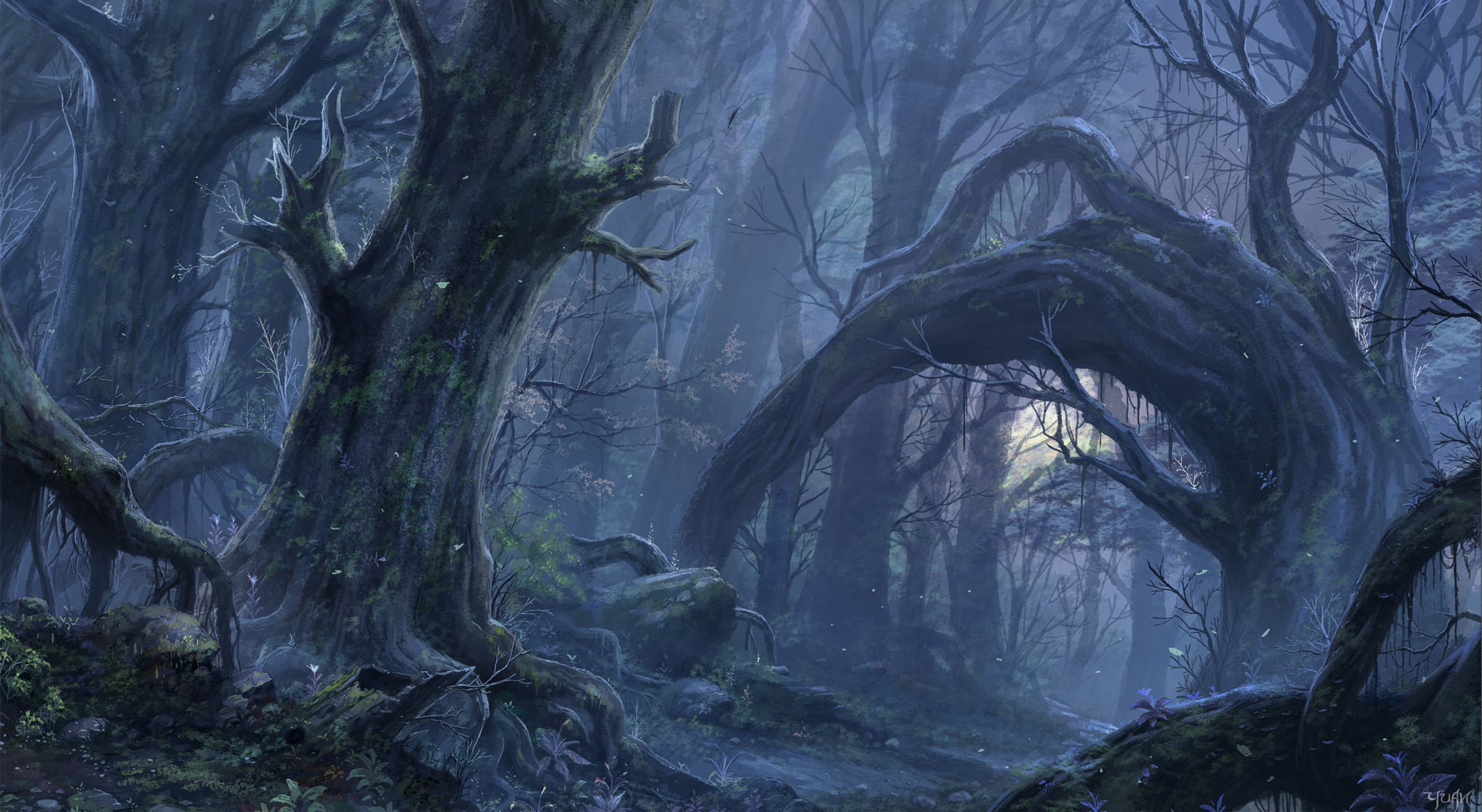 Haunted Forest Wallpaper 59 Images Haunted Forest Wallpaper 59 Images