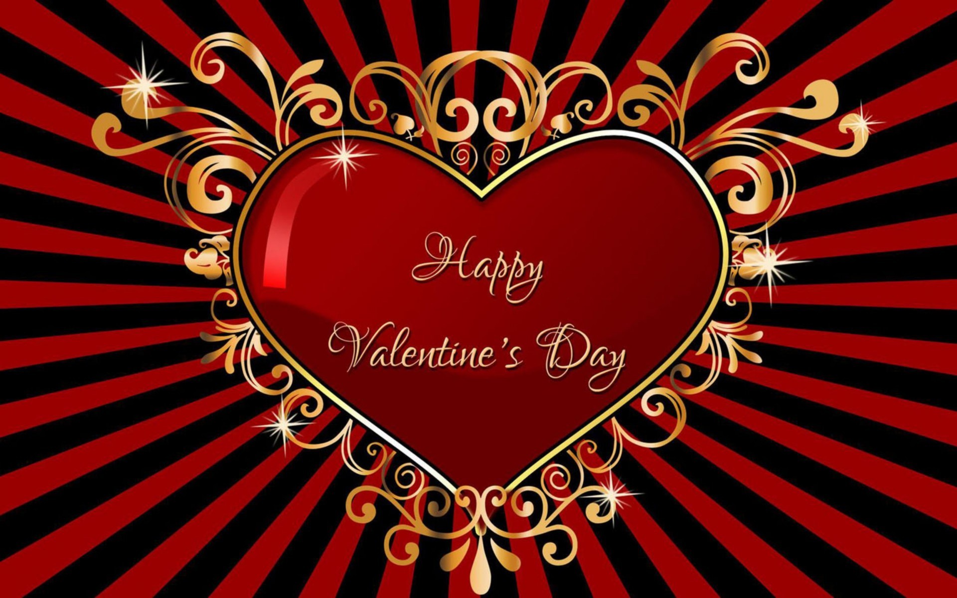 For Editing Valentines Day Background On Red Cute Love Vector Image ...