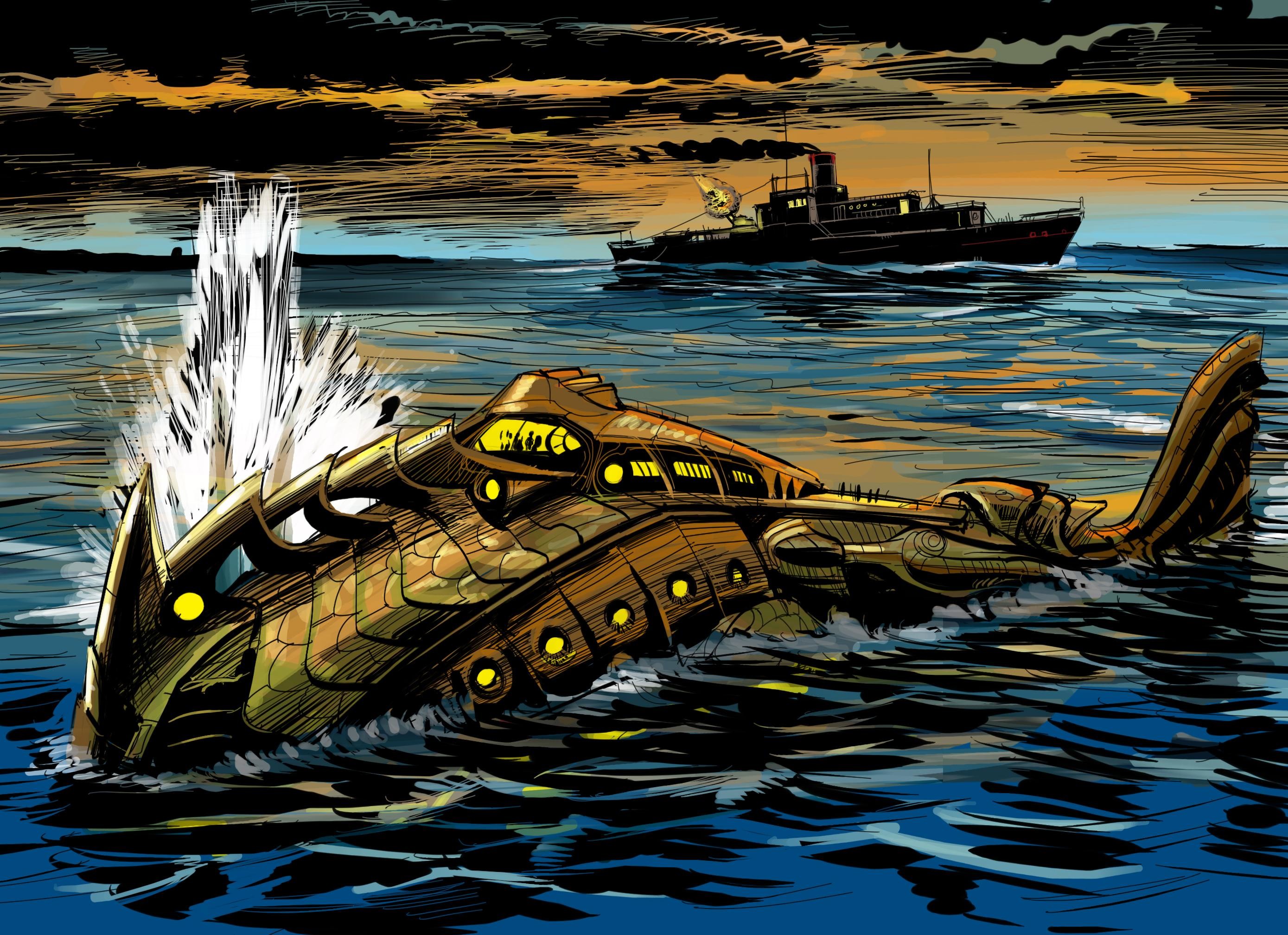Disney Nautilus Submarine Wallpaper 60 Images 